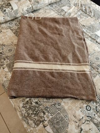 coperta singola militare pura lana 