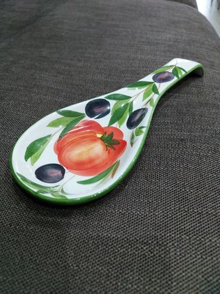 Portamestolo in ceramica