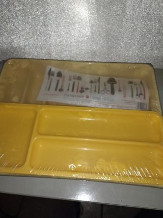Portaposate in plastica antiurto
