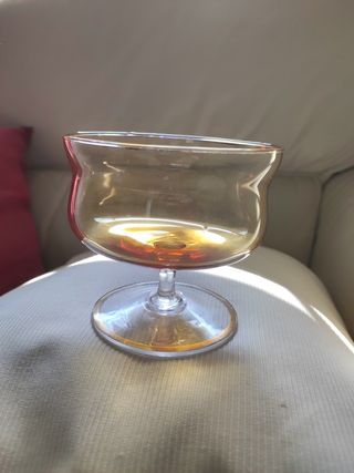 Coppa vetro di Murano originale vintage 