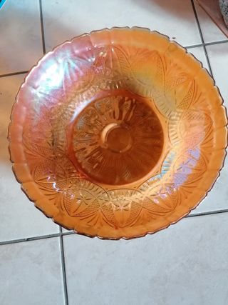 centro tavola arancione 