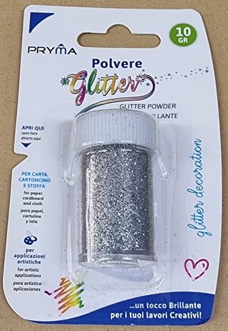 Glitter in polvere colori assortiti