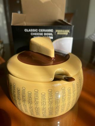 Formaggiera con cucchiaino 