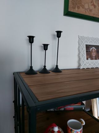 3 candelieri in metallo Ikea (fuori produzione)