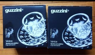 Set 2 tazzine con piattino GUZZINI