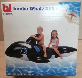 Balena Gigante 203x102 XXL Bestway in Plastica - N