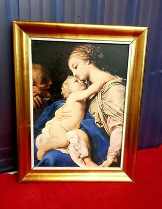 quadro Sacra Famiglia Pompeo Batoni 36x46cm