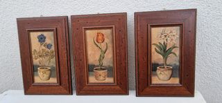 3 bellissimi quadri in arte povera