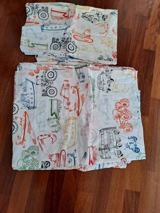 Copripiumino ikea con una federa 