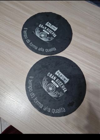 piatti in ardesia. peroni