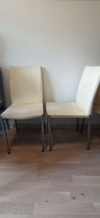 Set 6 sedie Calligaris Ecopelle