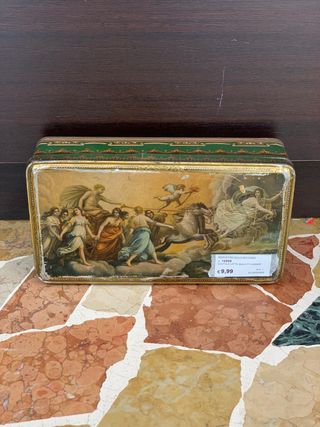 Scatola latta vintage 