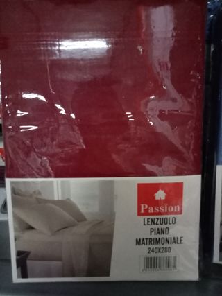 lenzuola matrimoniali in cotone 