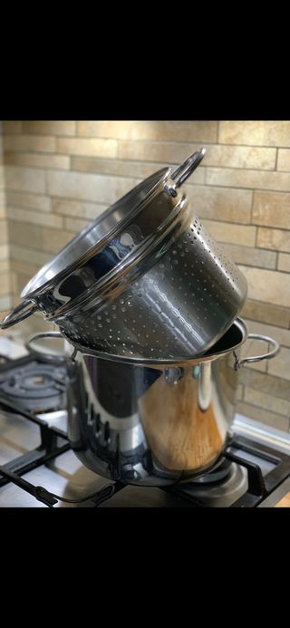 Pastaiola grande con scalapasta 