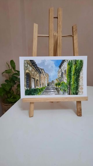 Dipinto originale ad acquerello 