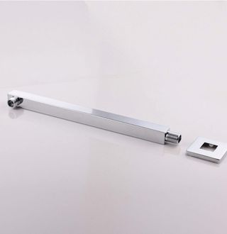 Braccio per doccia, vasca o rubinetti in acciaio i