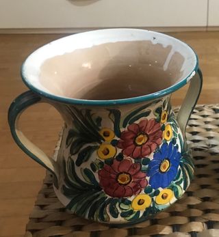 Vaso ceramica Castelli