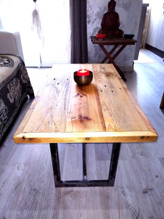 Tavolino da caffè artigianale