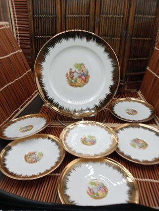 Servizio dolce vintage