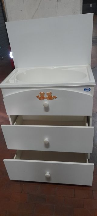 cassettiera Fasciatoio pali