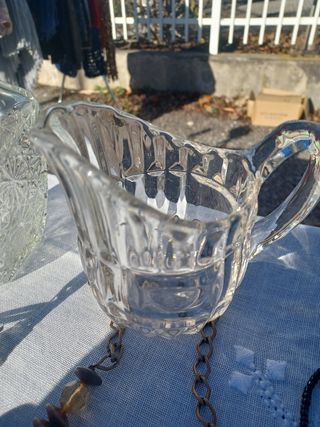 piccola brocca vetro vintage 