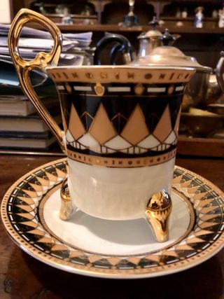 Tazza da the con piatto dolce 