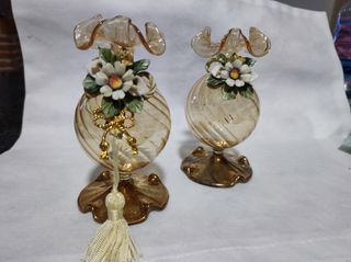 coppia di portacandele 