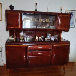 vecchio mobile in ciliegio anni 1957/1960