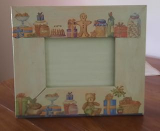 Portaritratti in legno 