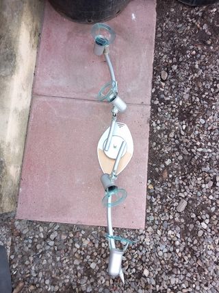 lampadario con faretti