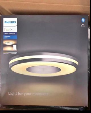 Philips hue ceiling being white ambiance