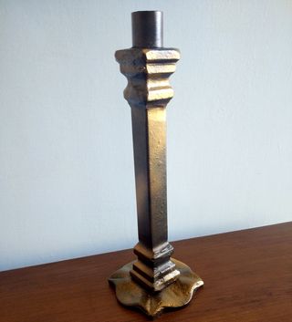 Portacandela Candelabro ferro battuto