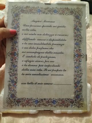 Festa della mamma decorazione cornice quadro