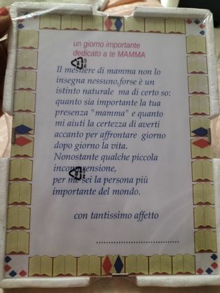 festa della mamma regalo affettuoso quadro cornice