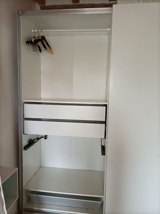 Armadio doppia anta bianco