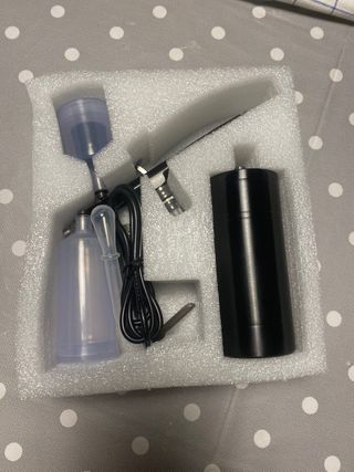 Nuovo Aerografo con mini compressore