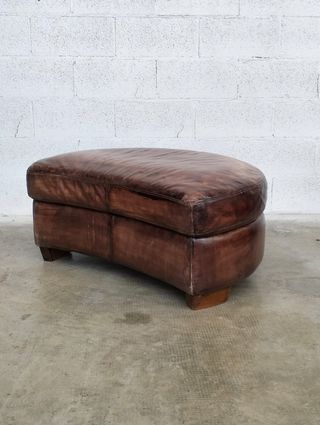 Pouf a mezzaluna
