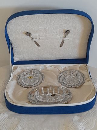 Servizio Formaggiera Sale Pepe FRABOSK INOX