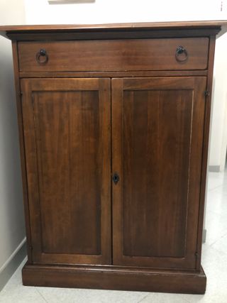 Scarpiera 5 ripiani in noce F.lli Mirandola