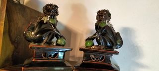 CANI DI FOO ANTICHI COPPIA 