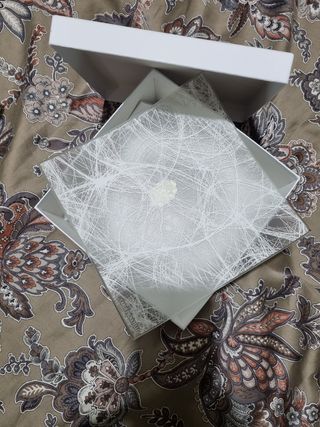 Piattino svuotatasche in vetro temperato