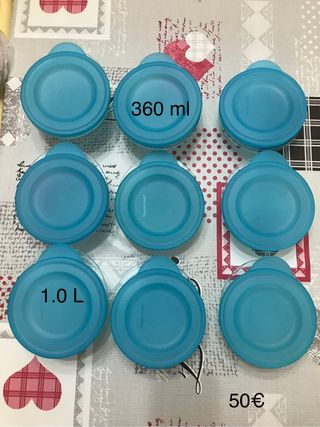 Set ciotole con coperchio Tupperware