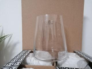 Set 4 bicchieri in cristallo