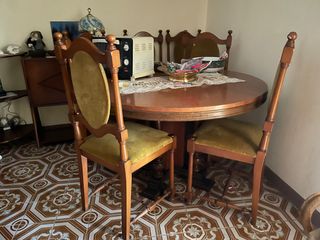Tavolo tondo + 6 sedie