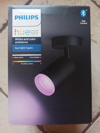  Faretto Philips spot light fugato black