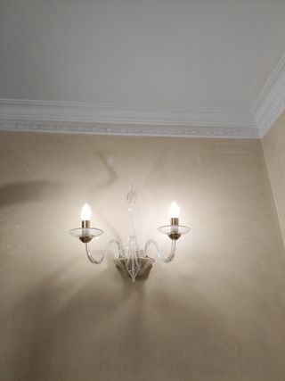 lampade da parete in vetro soffiato