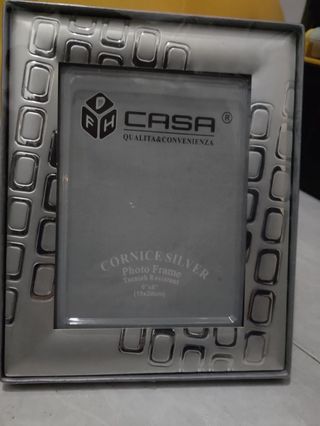 cornice in silver nuova