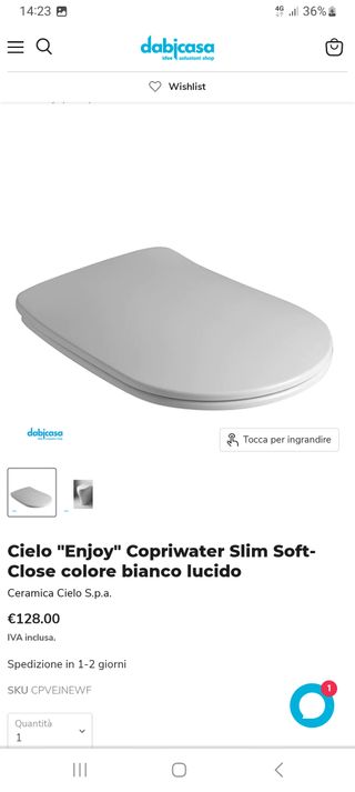 Copriwater slim soft 