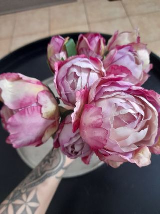 mazzo fiori finti