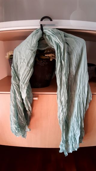 sciarpina verde tiffany